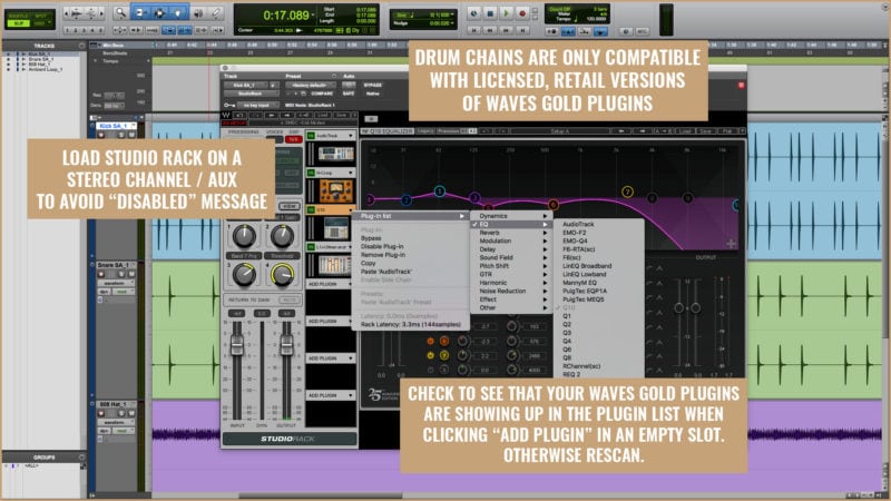 Divine Mixing Drum Chains (Waves Studio Rack) - Installation & FAQ