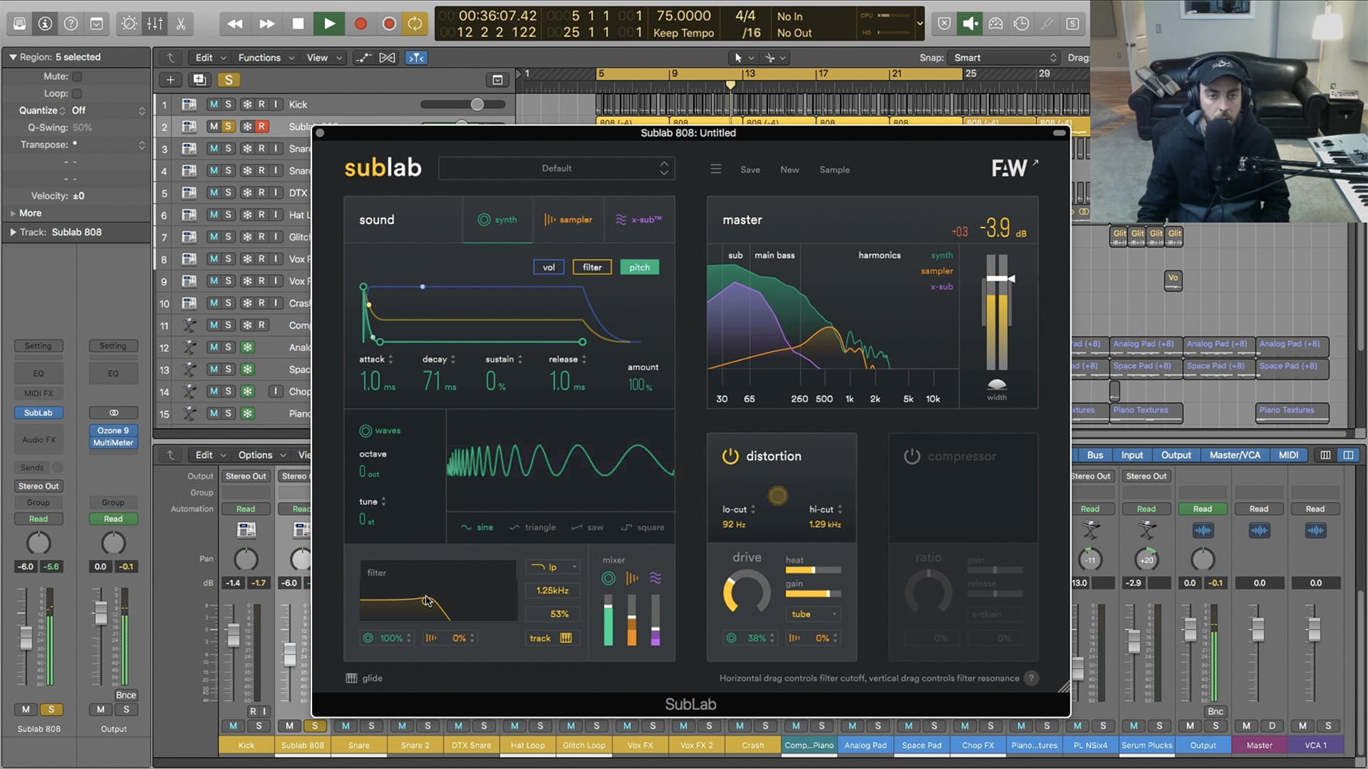 Design and Mix the Perfect 808 Bass (Video Tutorial)