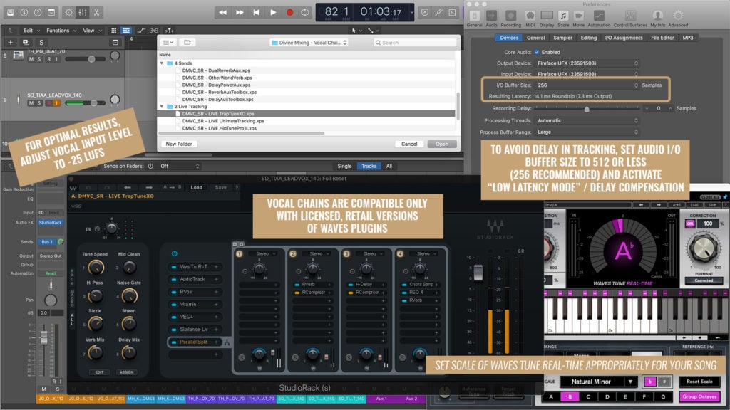 Divine Mixing - Vocal Chains SR (StudioRack Presets Installation FAQ)