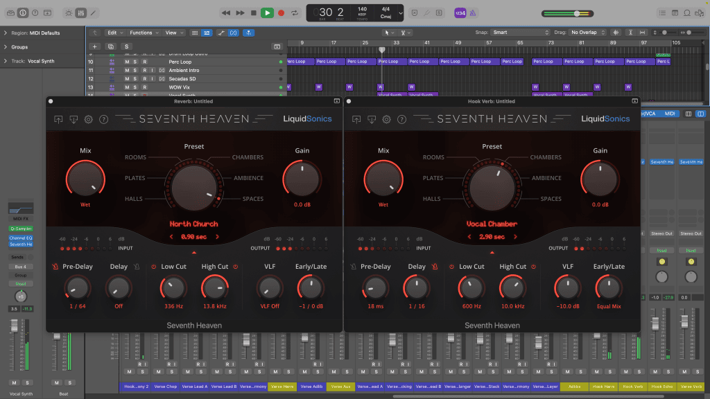 5 Next Level Reverb Mixing Tips - Seventh Heaven (FREE Presets)