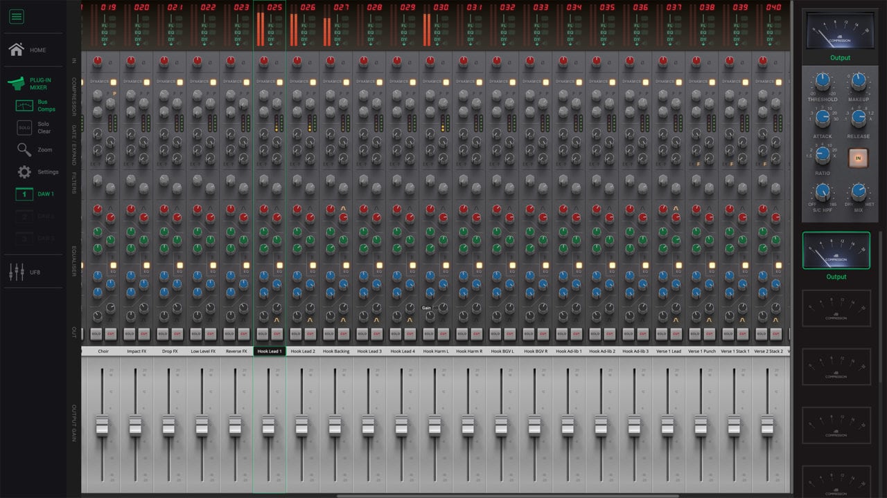 Divine Mixing SSL Native Template - SSL Console for Logic Pro X